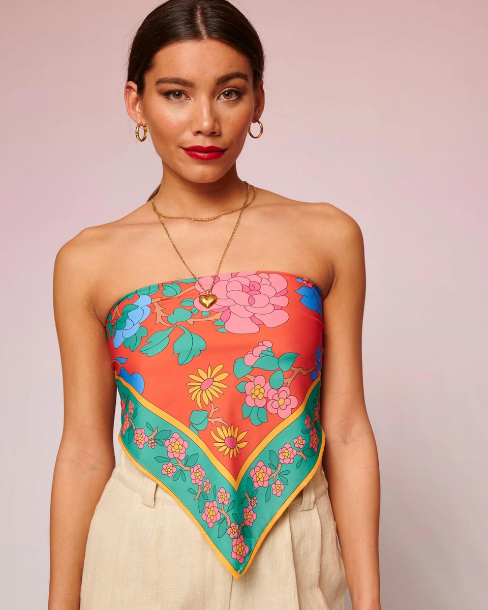 Anna Scarf | Floral – LILA Philadelphia
